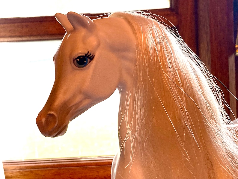 Barbie Brushable Beauties Horse. Willow. 1999 - Etsy