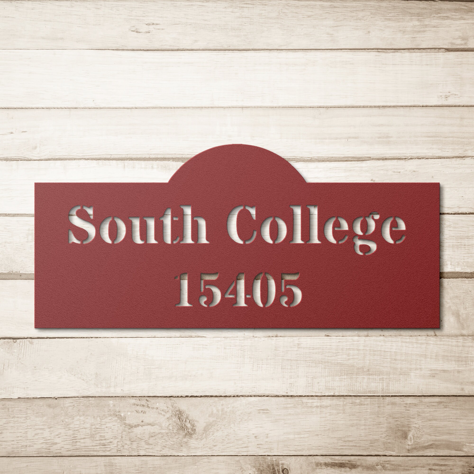 Personalized Mailbox Sign, Custom Mailbox Sign, Metal Patio Sign ...