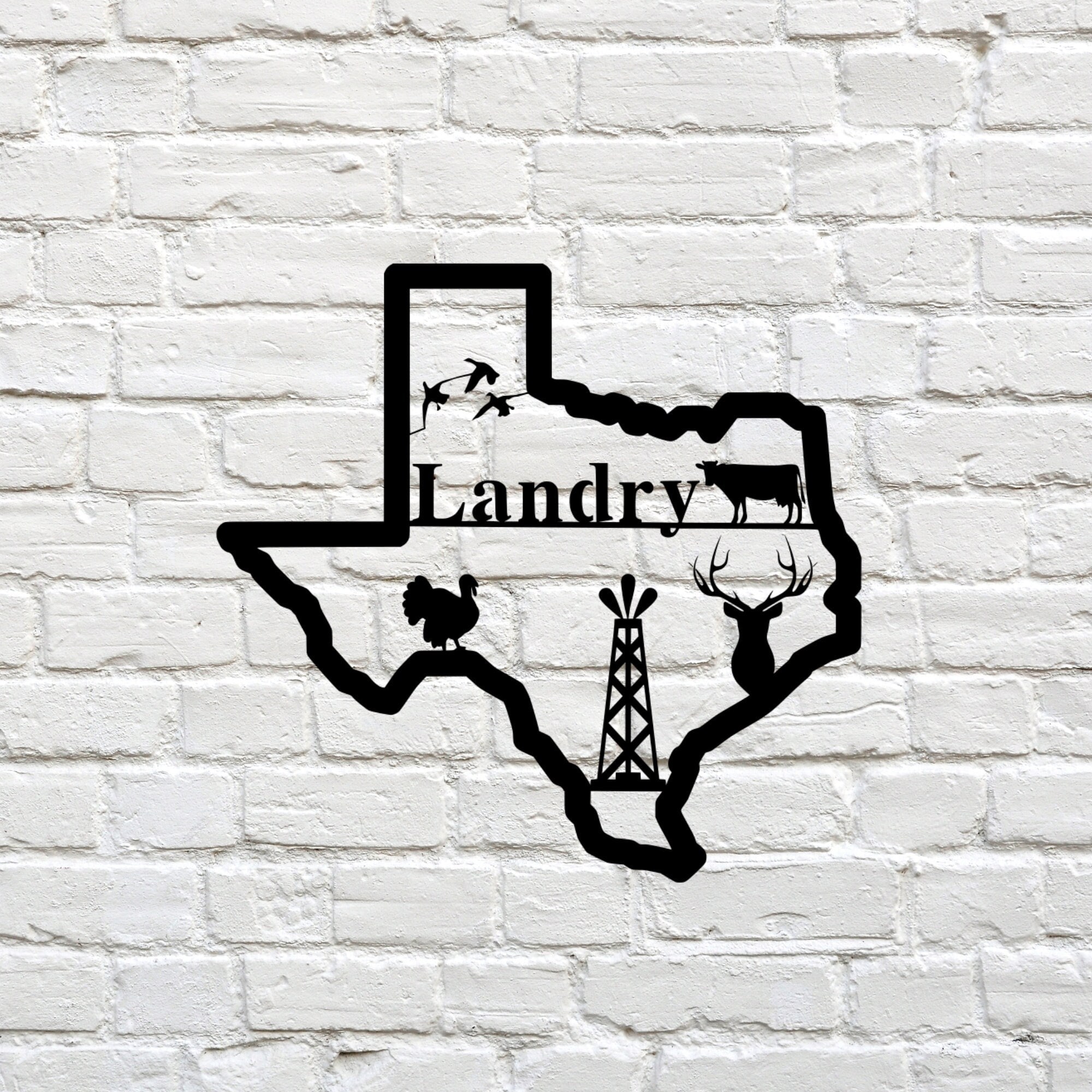 Metal Texas Sign, Custom Metal Sign, Personalized Sign, Camp Sign, Camp ...