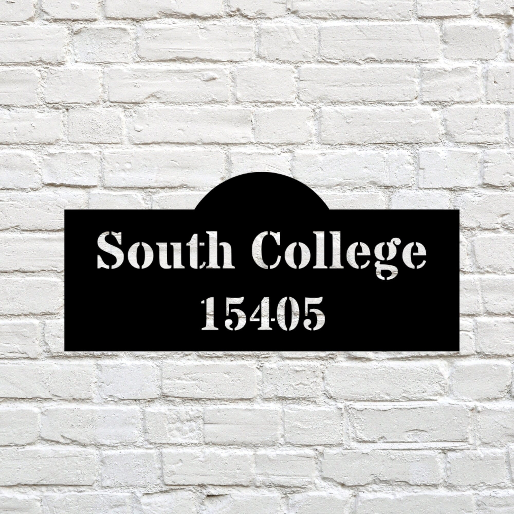 Personalized Mailbox Sign, Custom Mailbox Sign, Metal Patio Sign ...