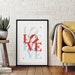 PHILLY Love Typography Wall Art Poster Print 01 - Etsy