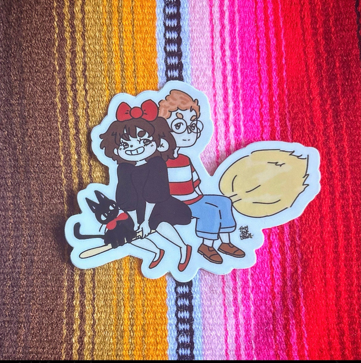 Studio Ghibli Inspired Anime Sticker and Print Kawaii Stickers Cute ...