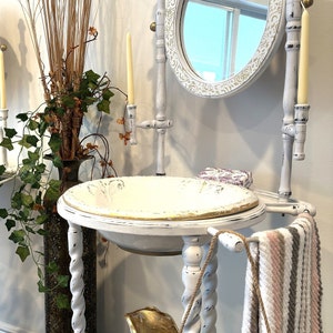 NEW*** Vintage/antique Hand Wash Stand / Vintage Bathroom Sink ...