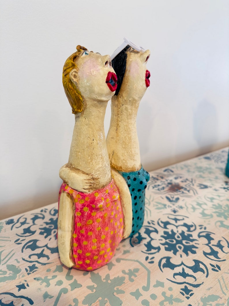 Figurines. Clay Figurines. Clay Sculpture. Handmade Unique Figurines ...