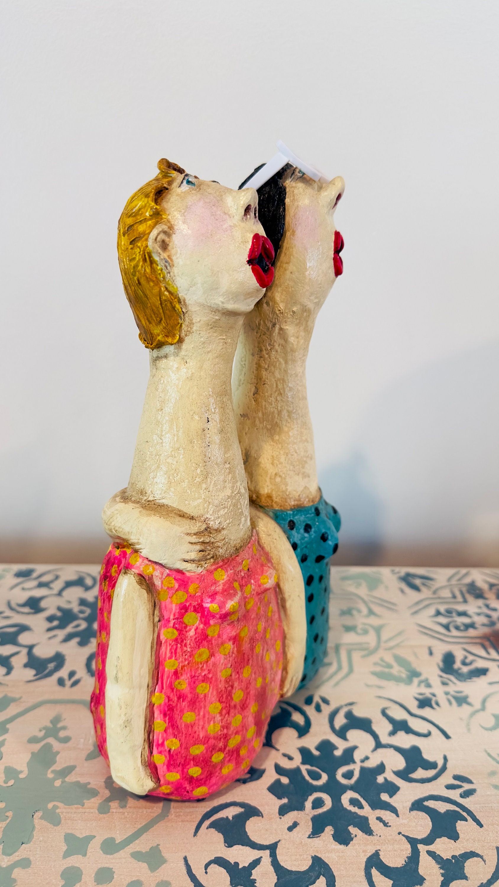 Figurines. Clay Figurines. Clay Sculpture. Handmade Unique Figurines ...