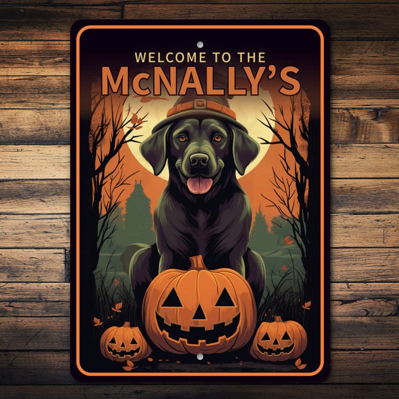 Black Lab Halloween Decor - Etsy