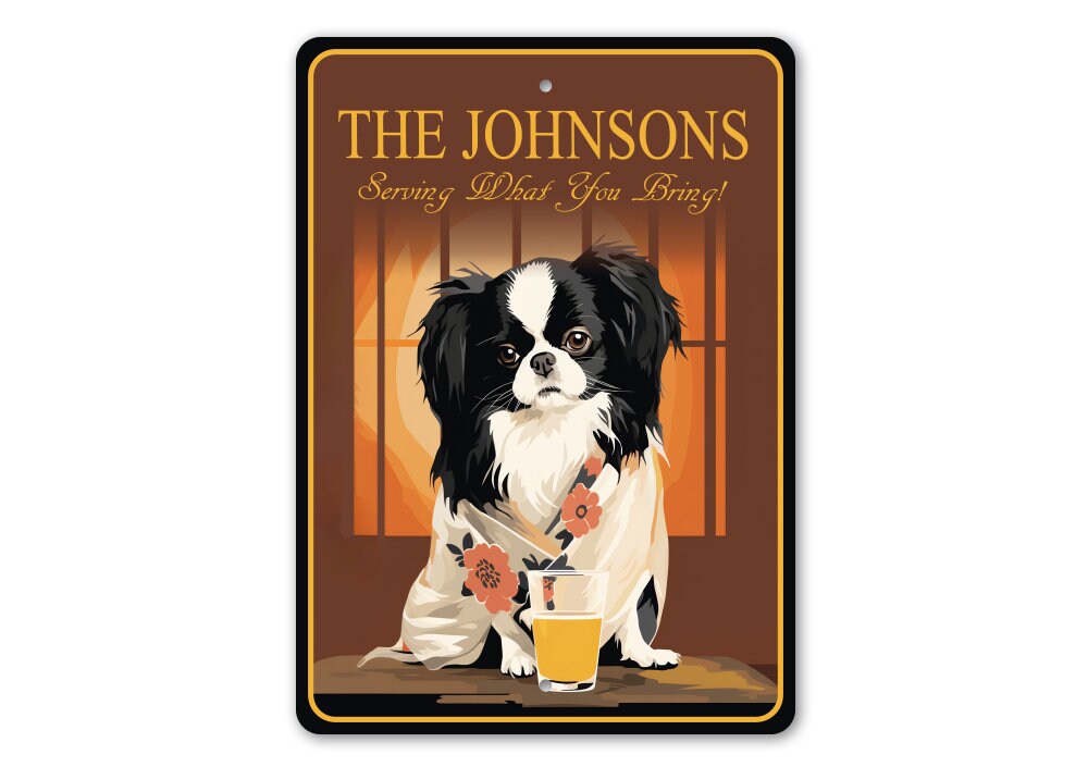 Japanese Chin Sign Japanese Chin Japanese Chin Gift - Etsy