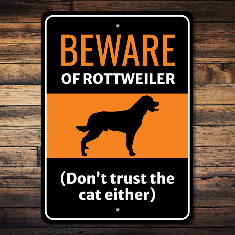 Rottweiler Sign - Etsy