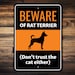 Beware of Rat Terrier Sign, Rat Terrier Gift, Rat Terrier Decor, Dog ...