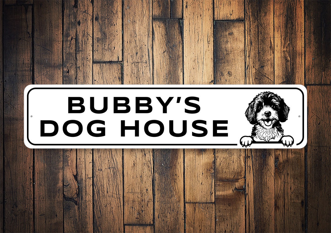 Cavapoo Dog Sign, Cavapoo Dog House, Dog House Sign, Cavapoo Gift, Dog ...