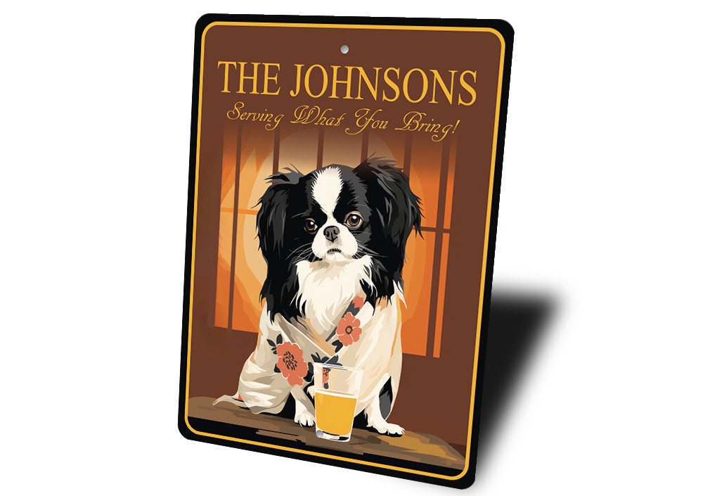 Japanese Chin Sign Japanese Chin Japanese Chin Gift - Etsy