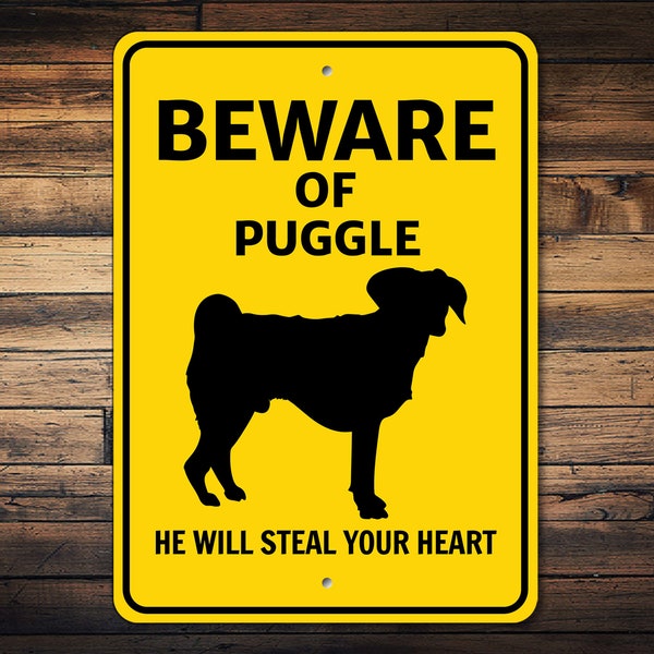 Puggle Sign - Etsy