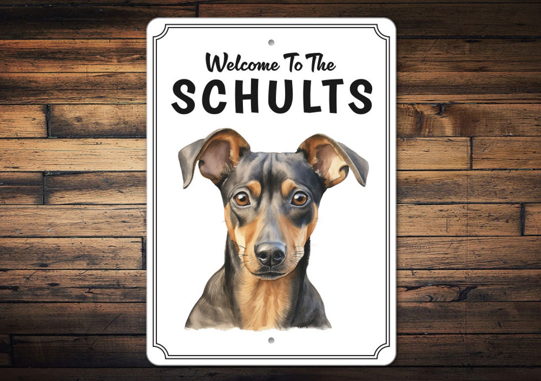 German Pinscher Sign | German Pinscher Gift | German Pinscher Gift ...