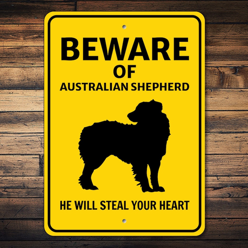 Australian Shepherds Sign - Etsy