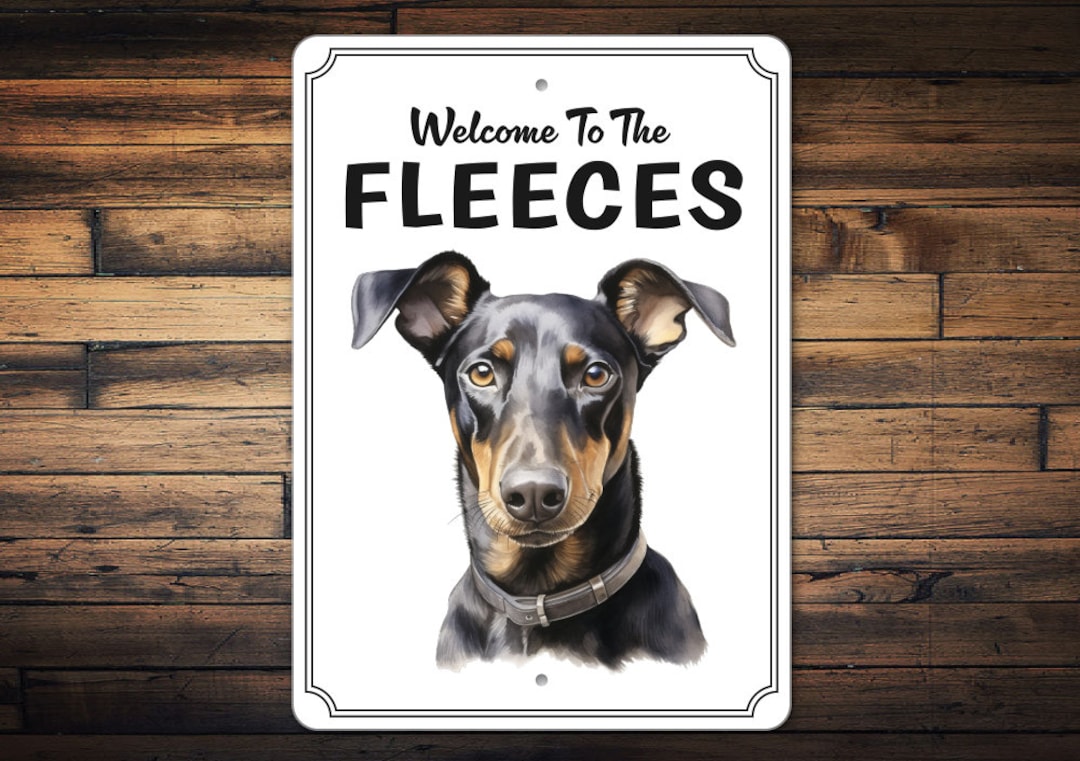 Custom Doberman Pinscher Sign | Doberman Pinscher | Doberman Dog ...