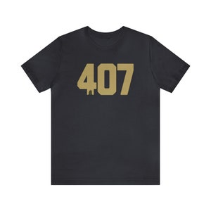 Orlando FL 407 Area Code Unisex Short Sleeve Tee Central Florida ...