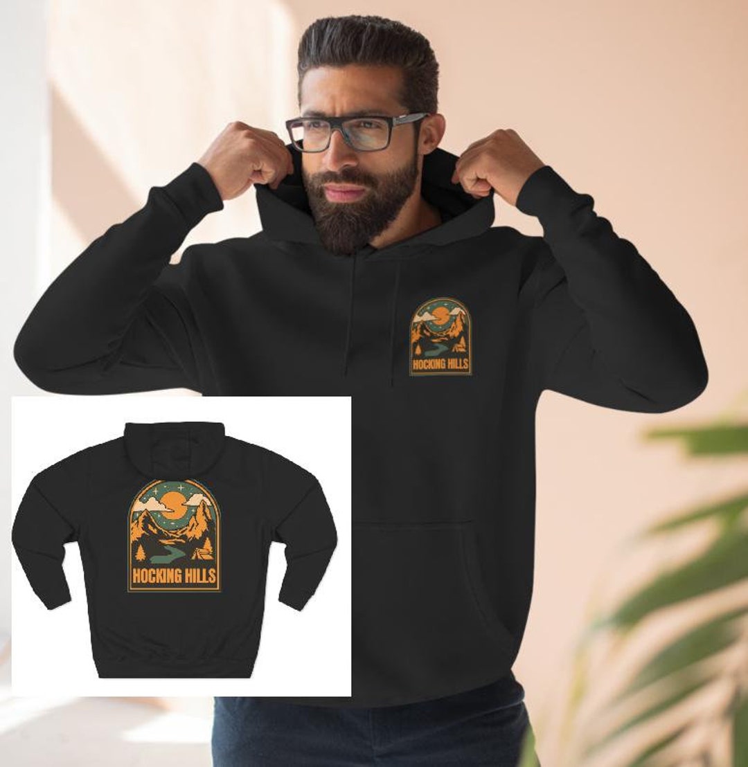 Hocking Hills State Park Unisex Premium Pullover Hoodie Ohio Camping ...