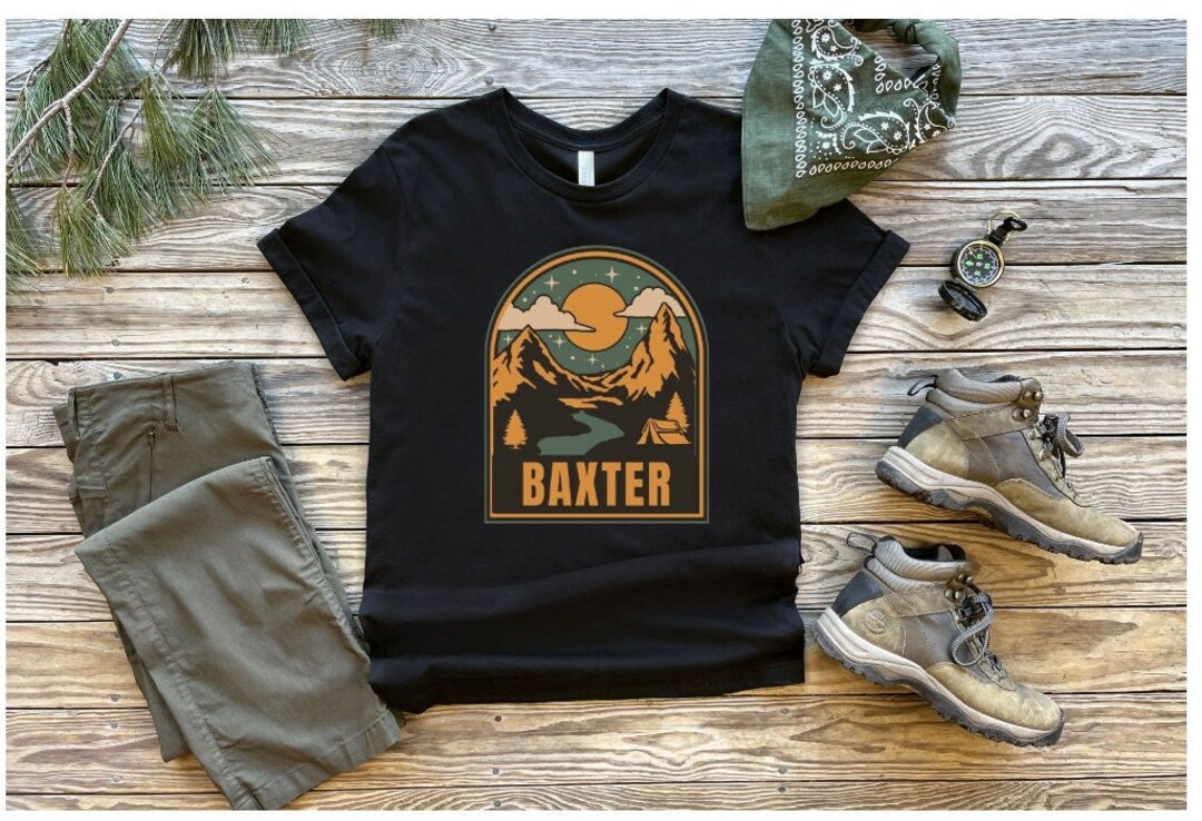 Baxter State Park ME Unisex Short Sleeve Tee Northeast Piscataquis ...