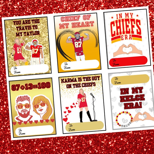 Valentines Chiefs - Etsy