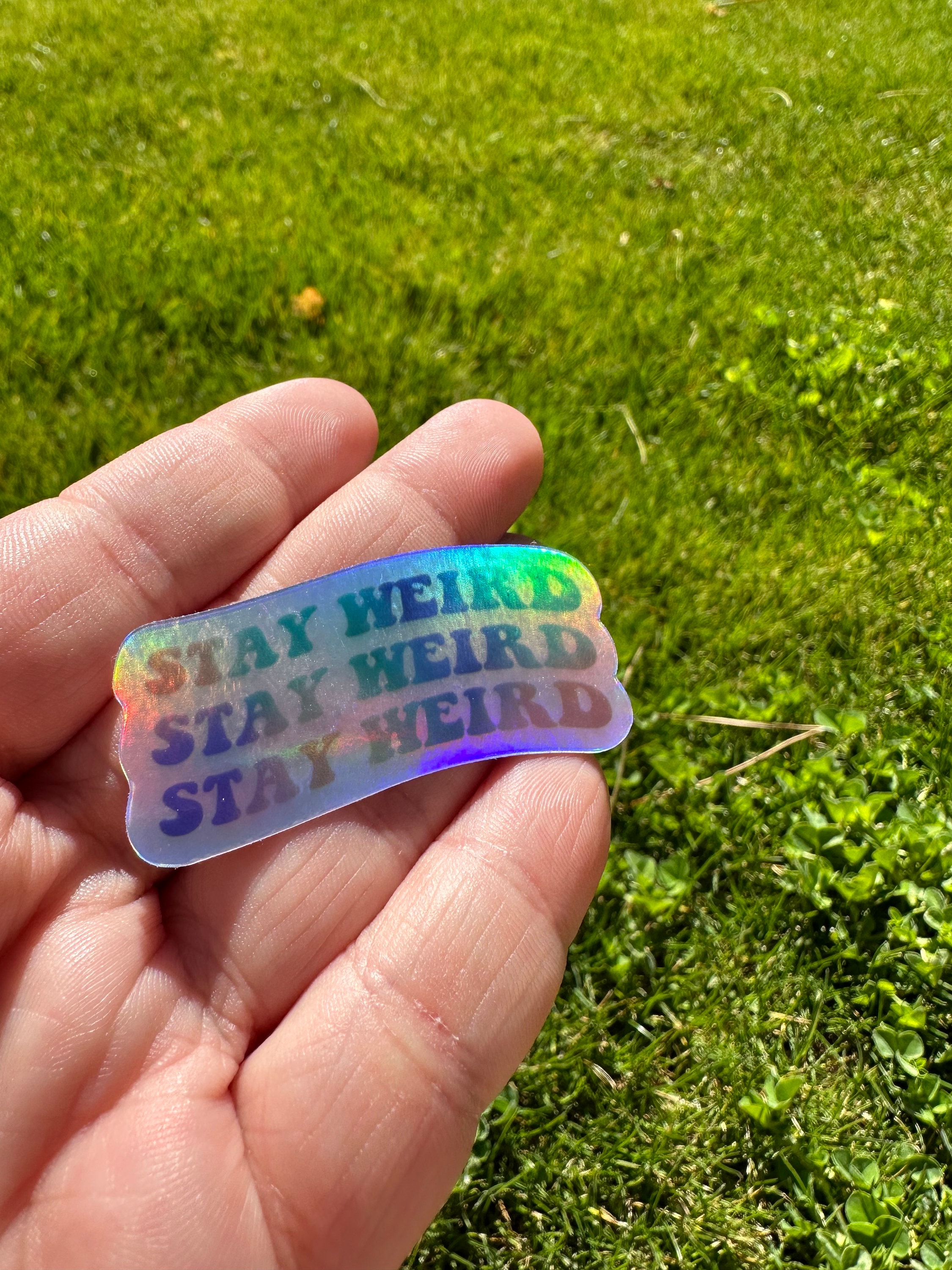 Stay Weird Sticker - Etsy