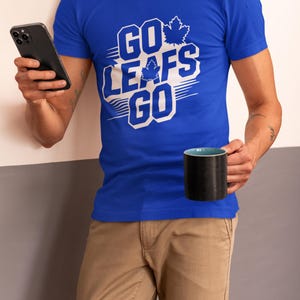 Go Leafs Go PNG SVG | Toronto Maple Leafs Cricut Stencil (digital ...