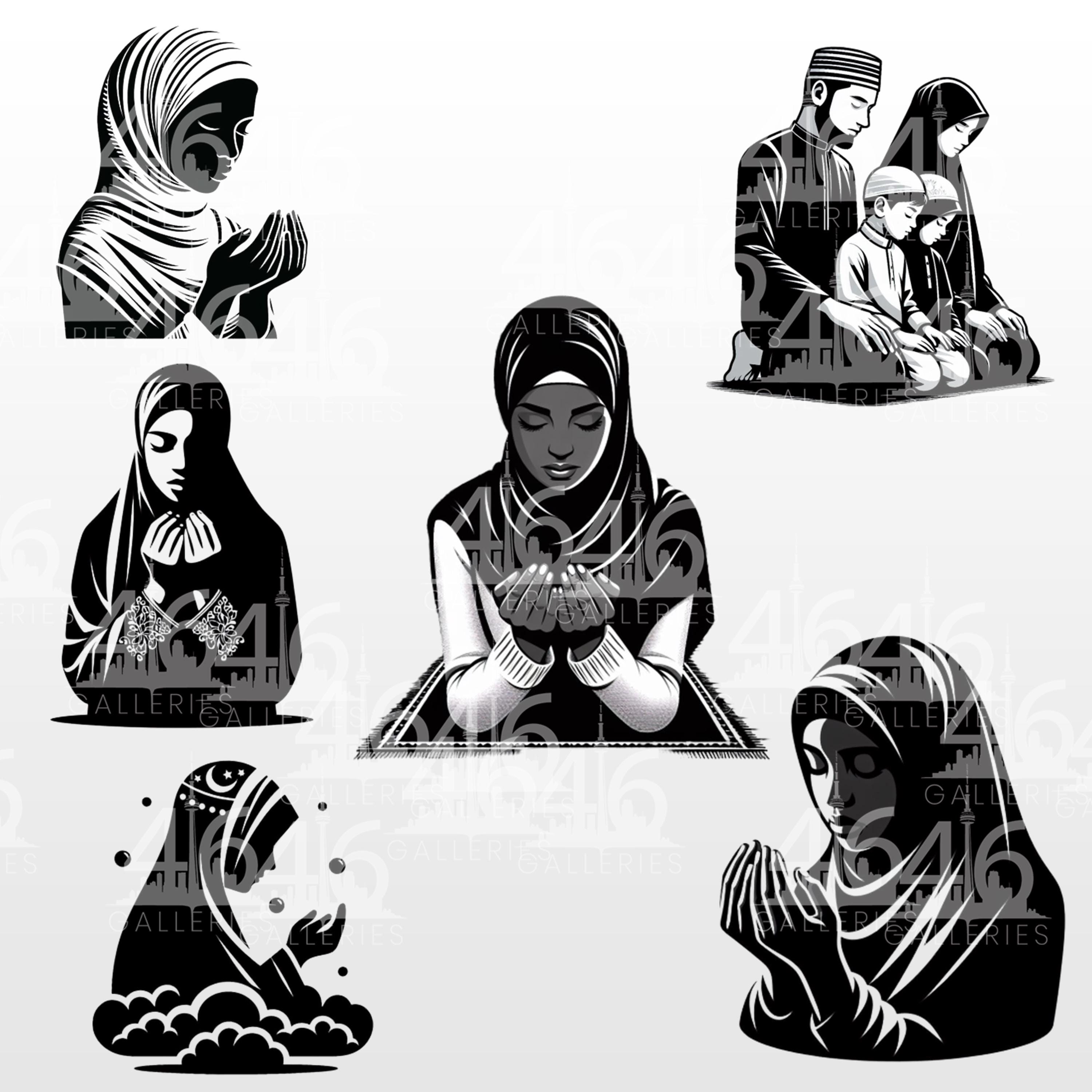 Islam SVG Bundle: Muslim Clipart, Ramadan, Eid (digital Download) - Etsy