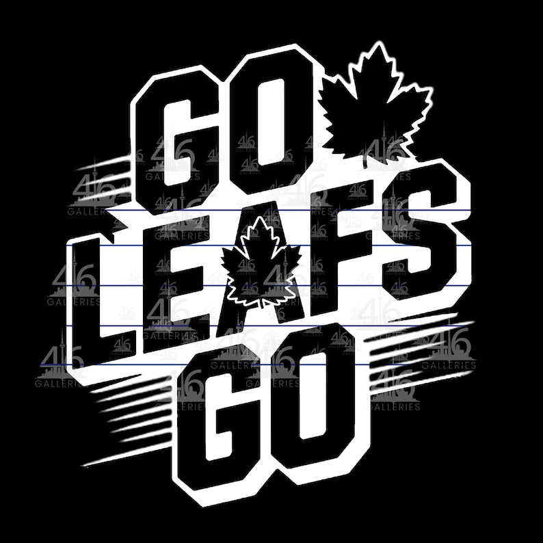 Go Leafs Go | Maple Leafs Design PNG & SVG | Toronto Maple Leafs ...