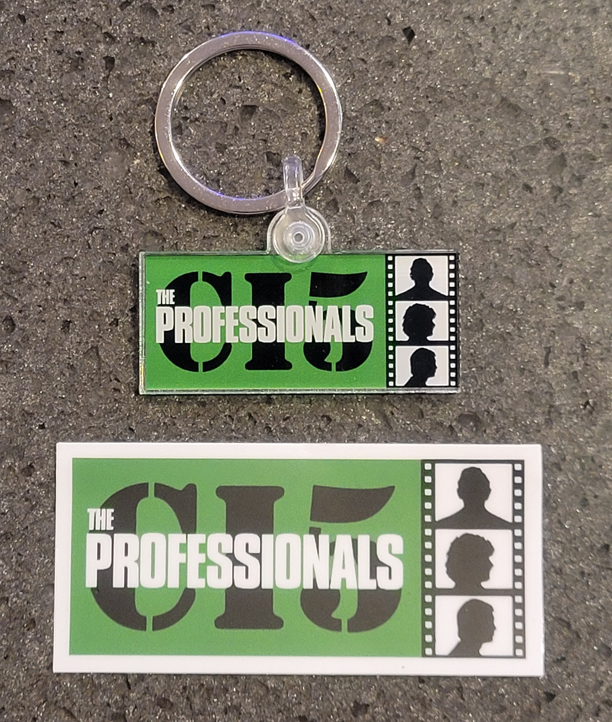 The Professionals CI5 Vinyl Decal and Keychain Bundle CI5 - Etsy