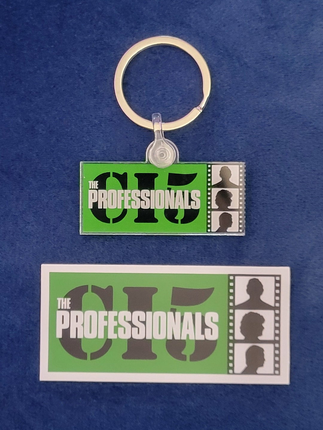 The Professionals CI5 Bundle, CI5 Vinyl Decal and Keychain, CI5 Logo ...