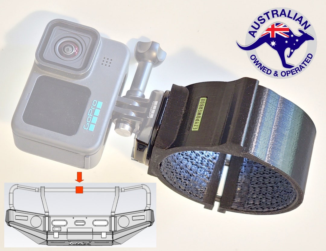 Universal Bull Bar Roll Bar Tube Pipe Gopro DJI Osmo Action Camera ...