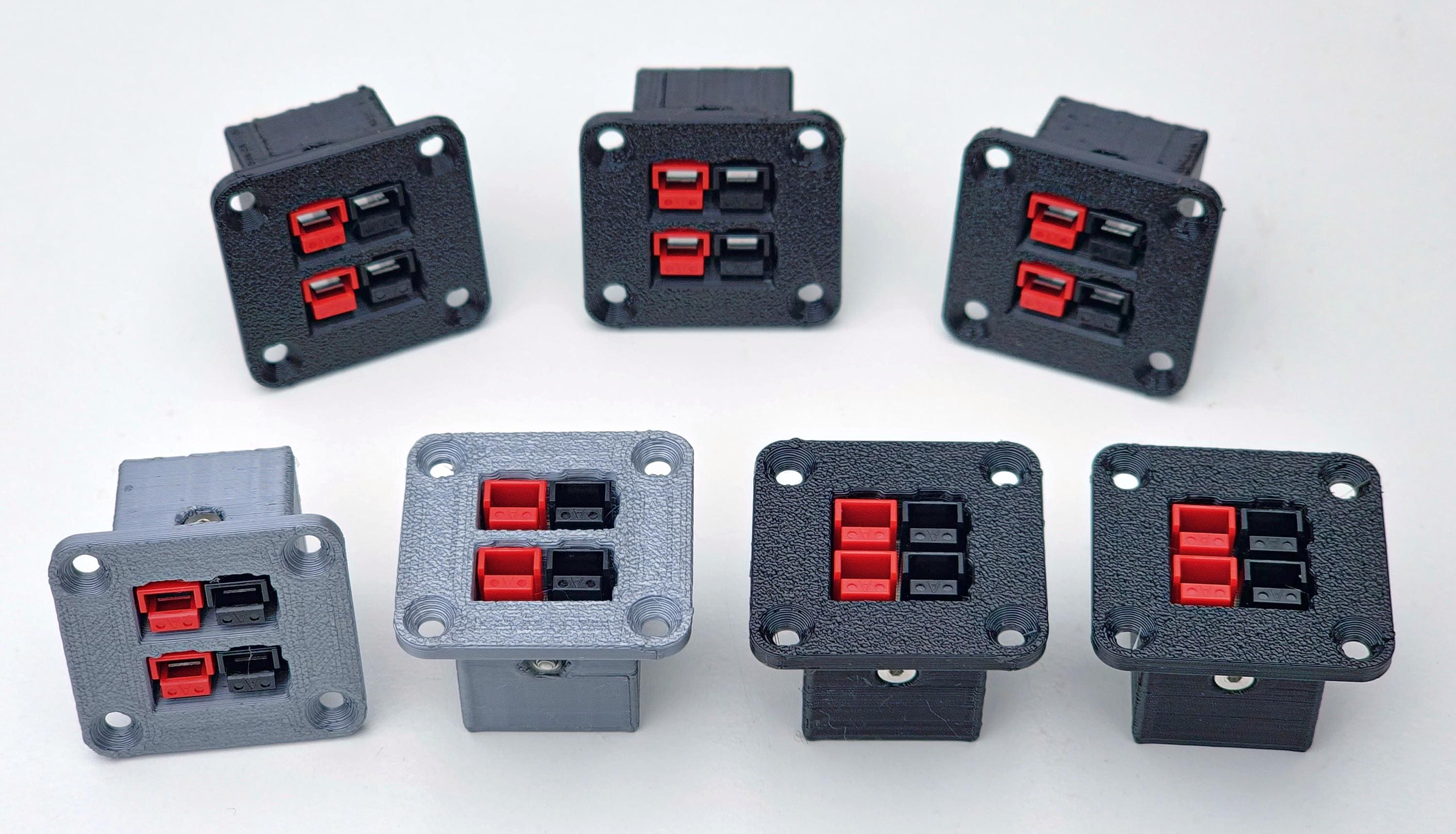 Panel Mount Holder for Dual Anderson Powerpole PP15/PP30/PP45 PP15/45 ...