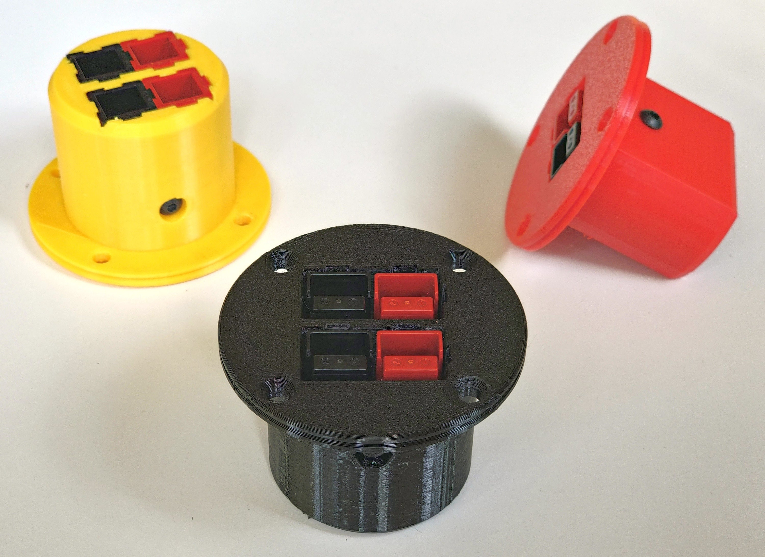 Panel Mount Adapter Adaptor Single Dual Double Anderson Powerpole PP75 ...