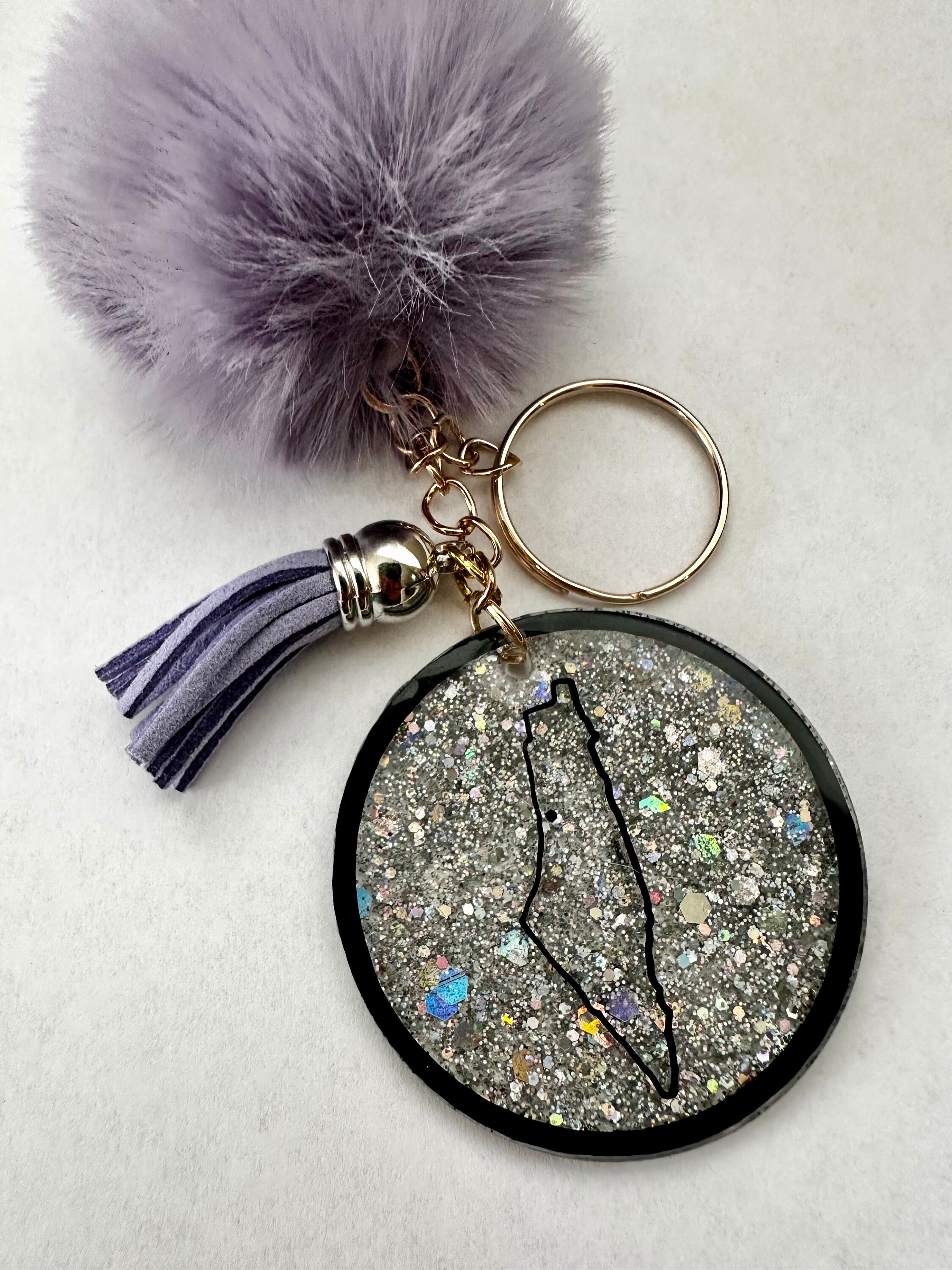 Palestine Keychain, Palestine Map Keychain, Palestine Gift, Palestine ...