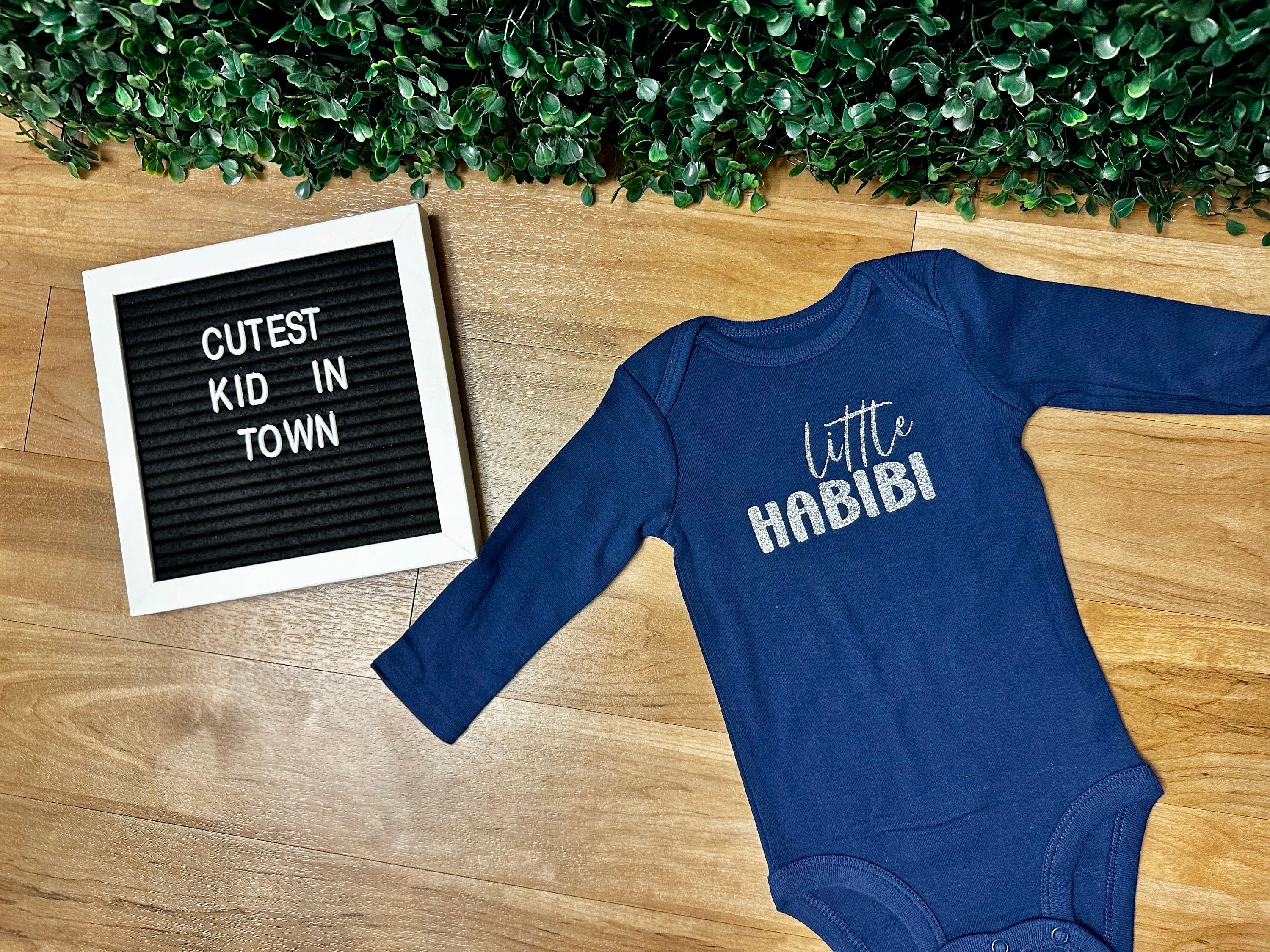 Little Habibi, Little Habibi Bib, Arabic Baby Boy Clothes Arabic Baby ...