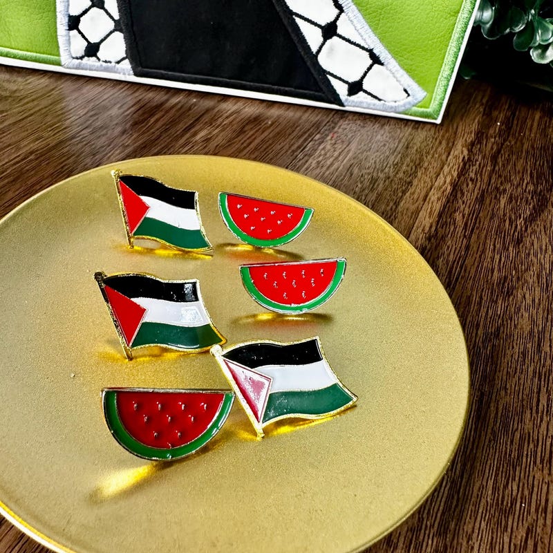 Watermelon Pin - Etsy
