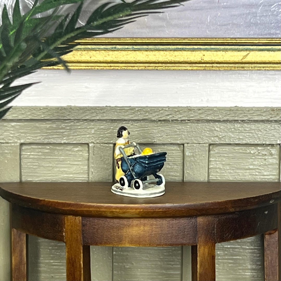 Vintage Goebel Olszewski Miniature "out and About" – 3/4” Tall ...