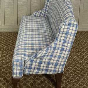 1980s D. Anne Ruff Sofa and Side Table Dollhouse Miniature 1:12 Scale ...