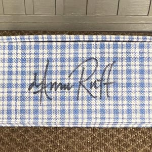 1980s D. Anne Ruff Sofa and Side Table Dollhouse Miniature 1:12 Scale ...