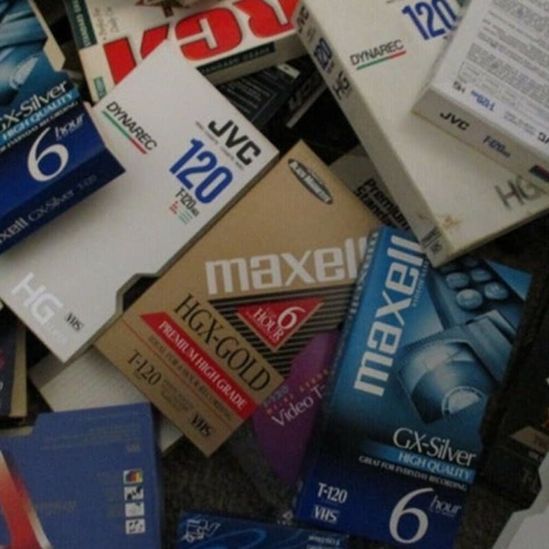 Blank Vhs Tapes Lot - Etsy
