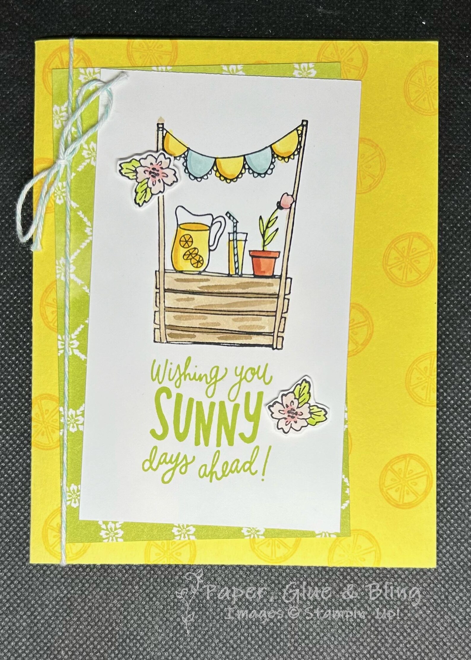 Lemonade Stand All Occasion Card - Etsy