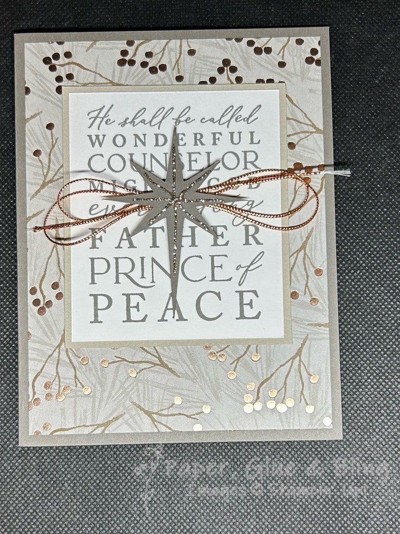 Prince of Peace Christmas Card - Etsy