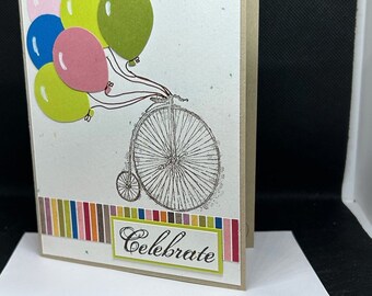 Bicycle Birthday Card, Great Cyclist Birthday Card for Husband, Dad ...