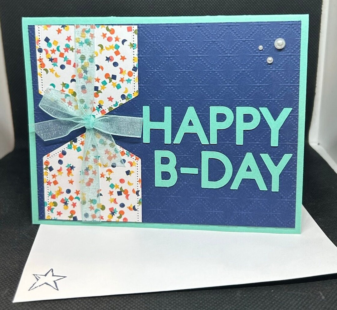 Happy B-day Card - Etsy