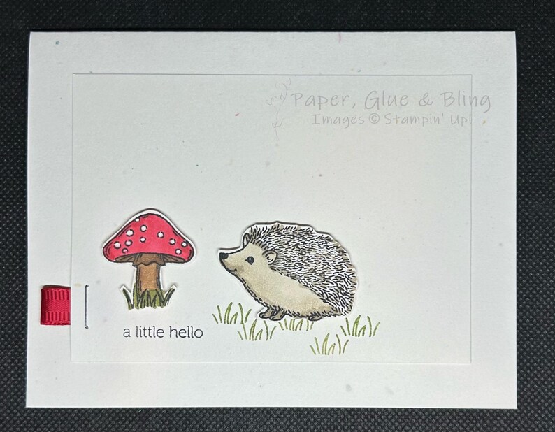 Happy Hedgehog All Occasion Card - Etsy