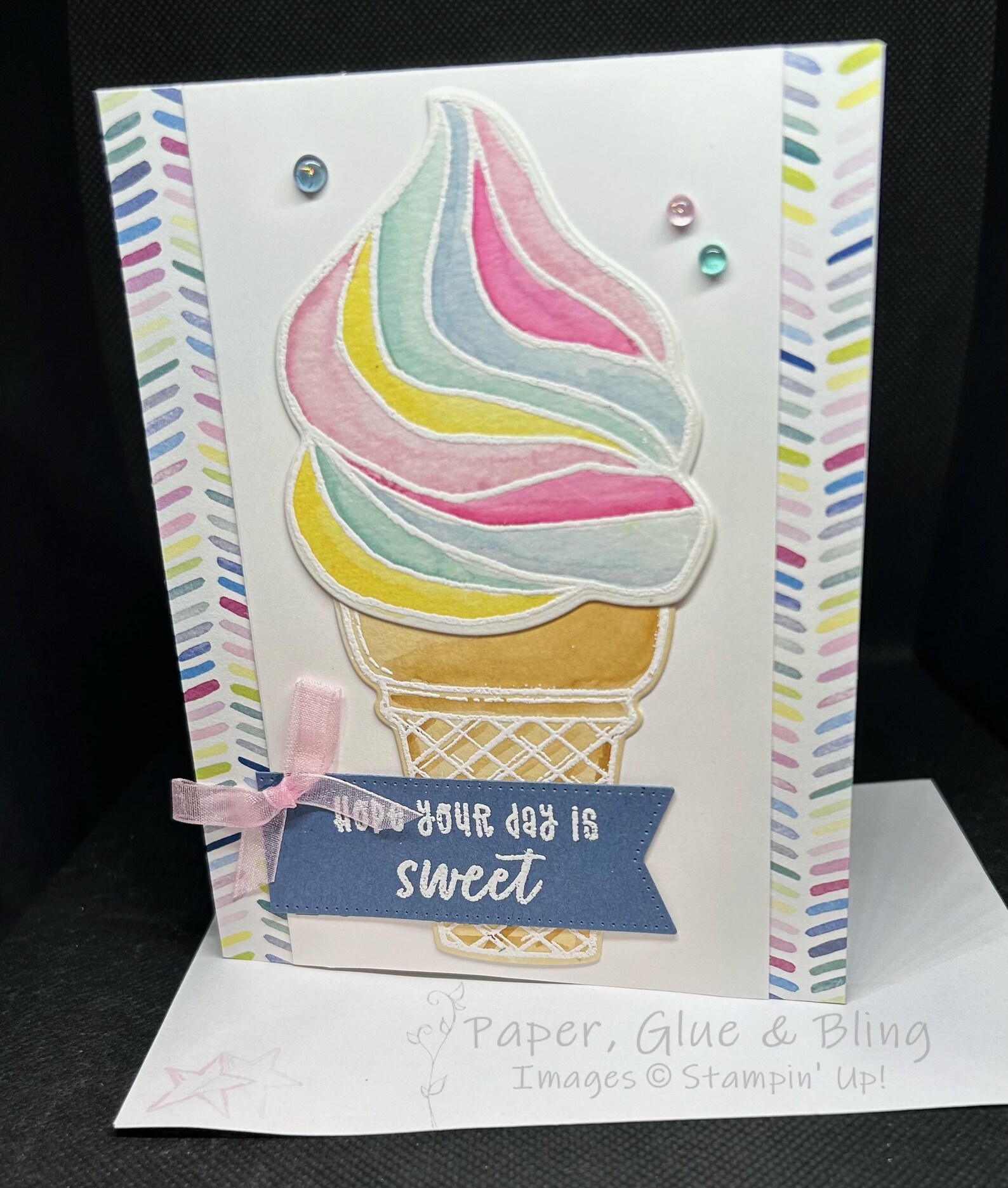 Ice Cream “sweet” Card - Etsy