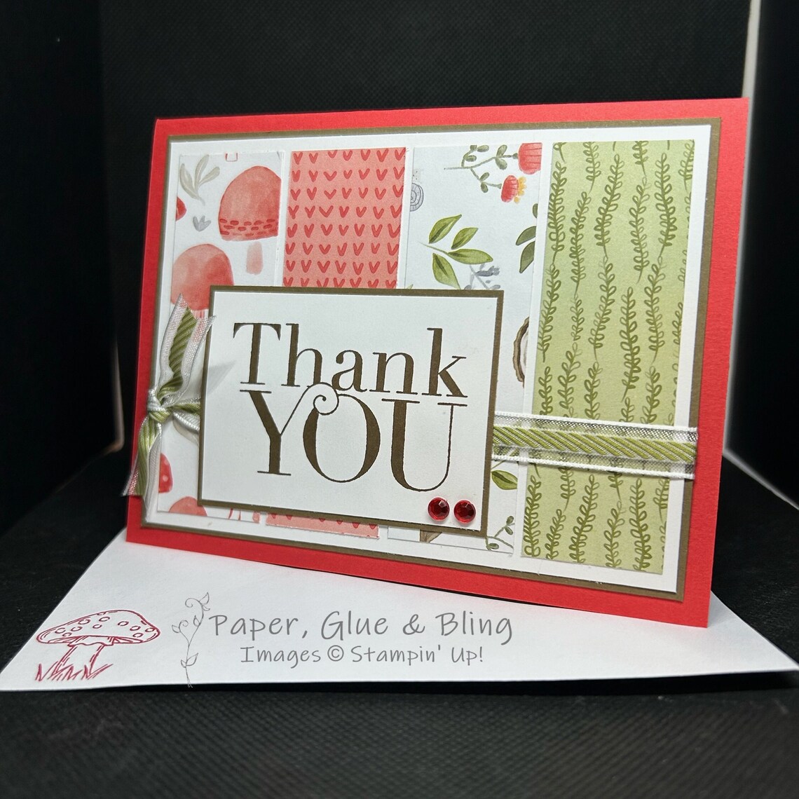 Nature thank You Card - Etsy