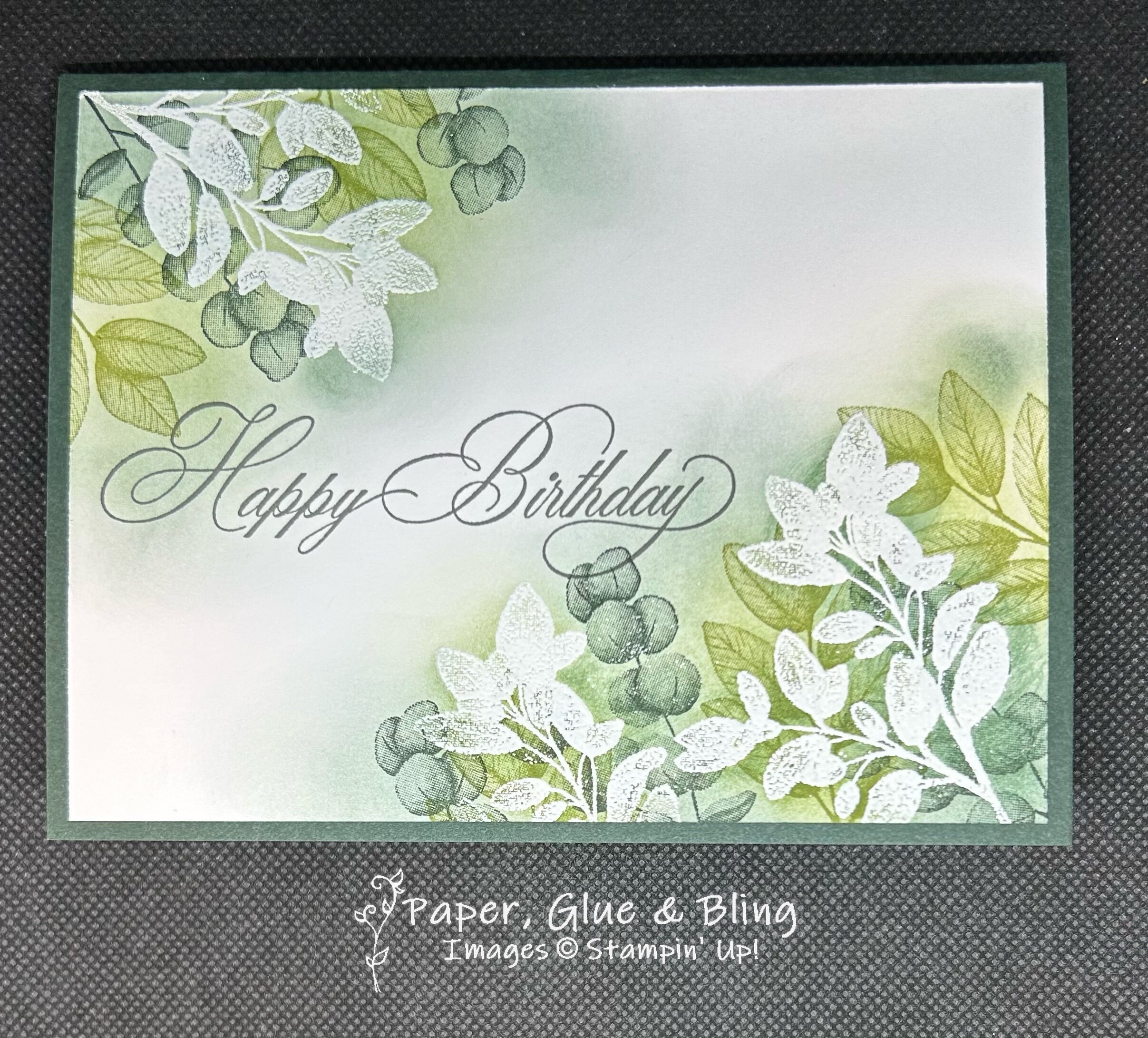 Botanical Birthday Card - Etsy