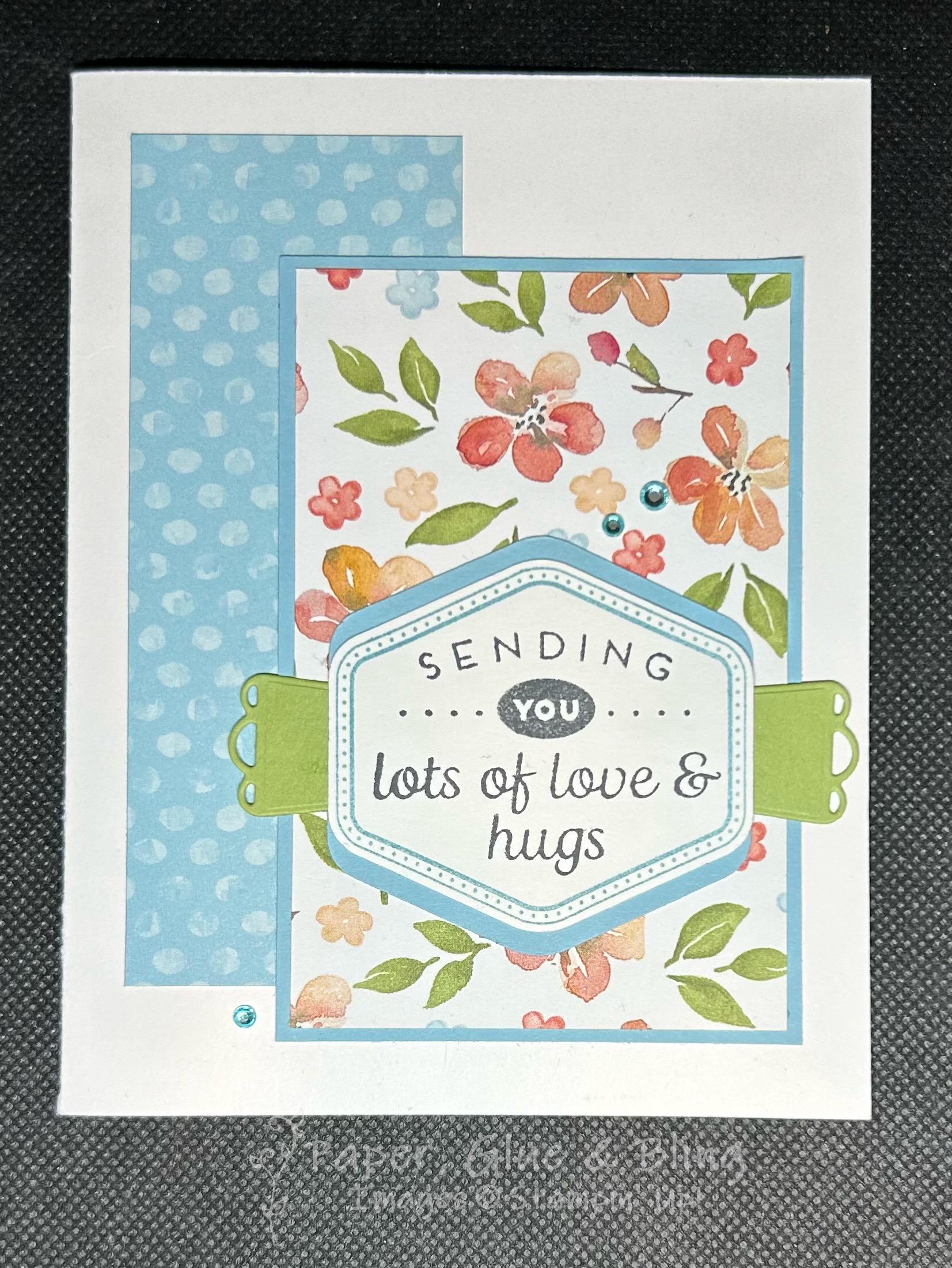 Sending Love Card - Etsy