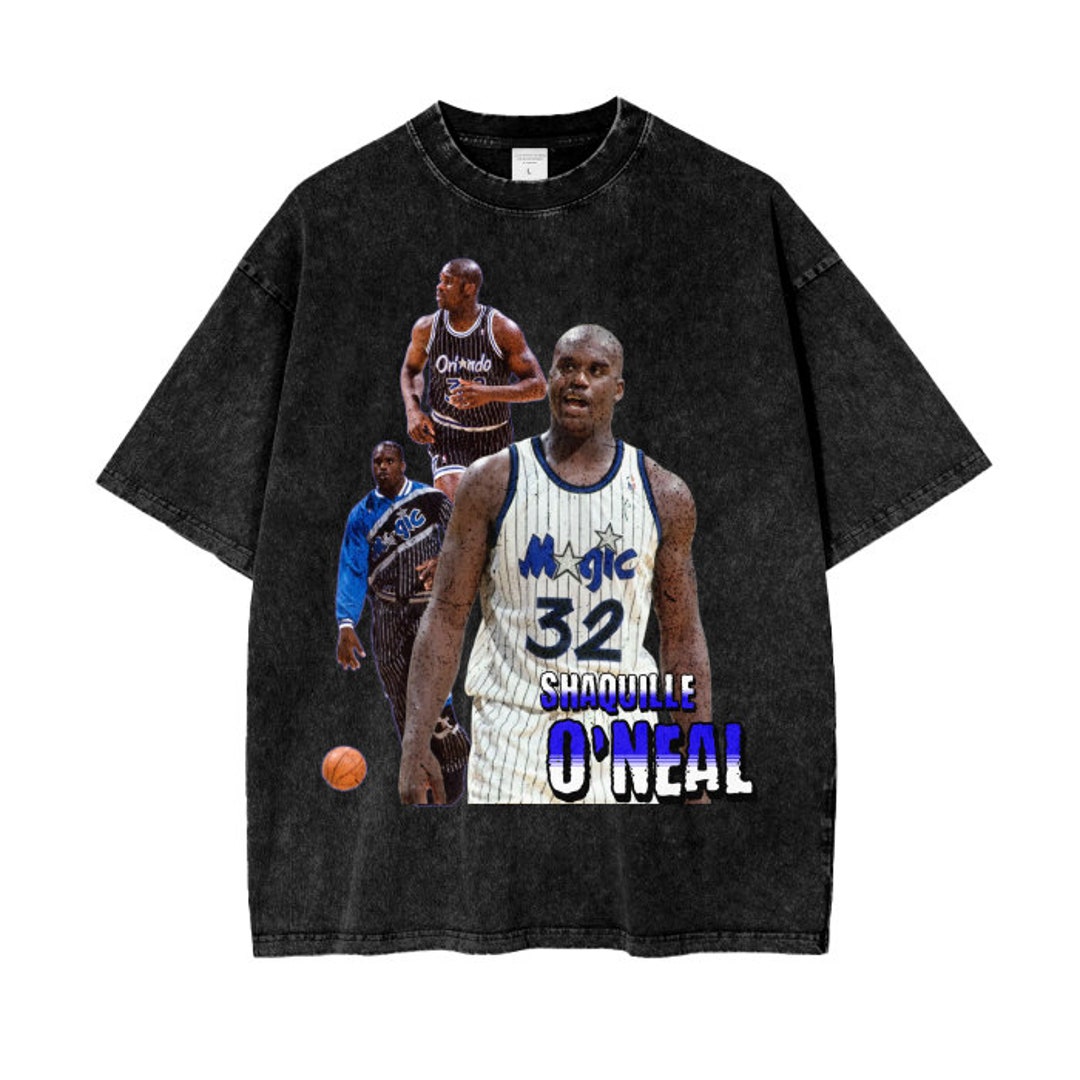 Vintage Shaq Acid Washed Tee - Etsy