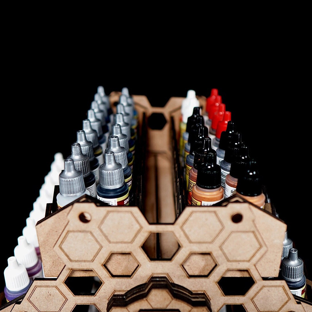 Laser Cut Hobby Paint Storage Rack Kit for Army Painter Paints - Etsy
